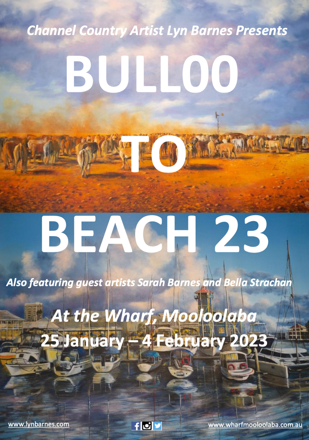 Bulloo to Beach Exhibition 2023 – Lyn Barnes